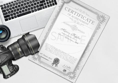 Photography Certificate | Photography Certification from iPhotography™