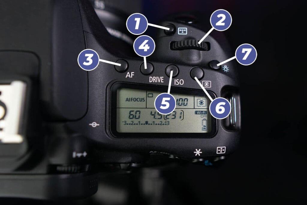 DSLR Camera Buttons Explained (Buttons, Dials and Wheels)