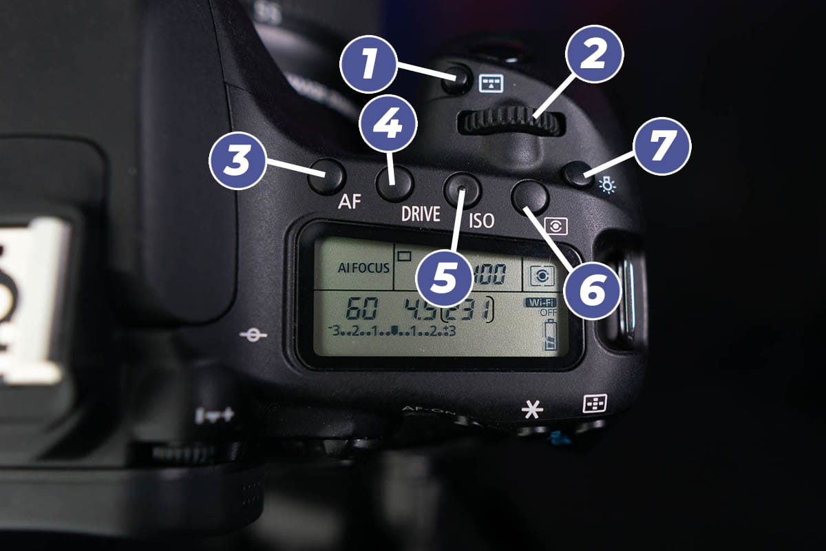 DSLR Camera Buttons Explained (Buttons, Dials and Wheels)