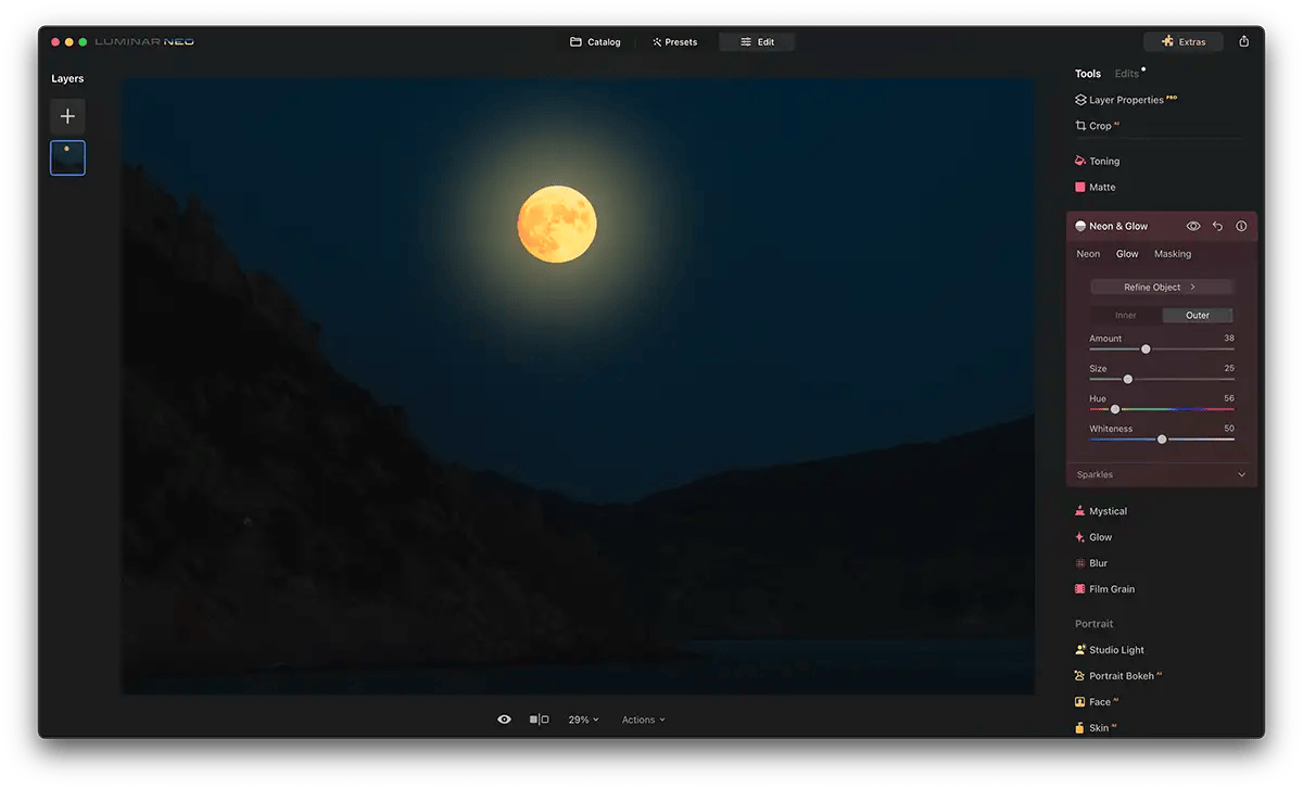 How to Master Neon & Glow in Luminar Neo