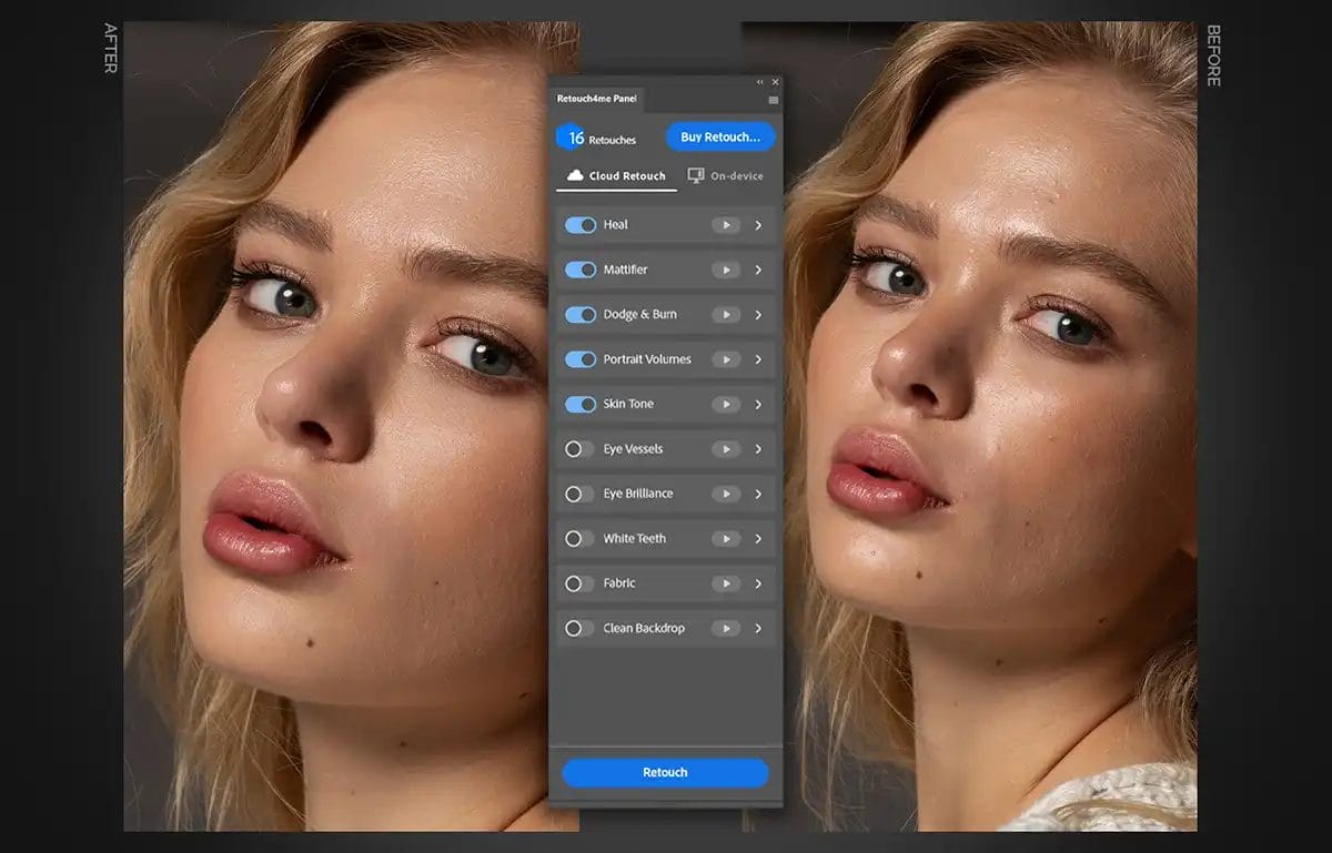 Retouch4me AI Plugins: Transform your Portraits in Seconds